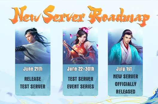 【Like Share Event】New Server Roadmap