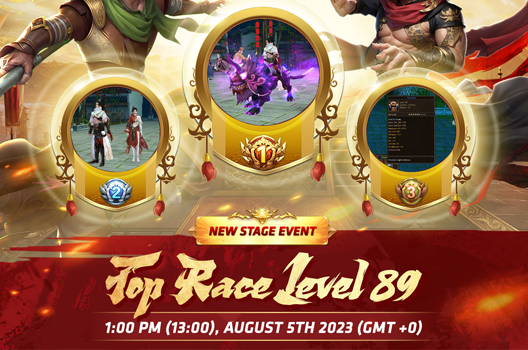 【Official Event】TOP Race Level 89